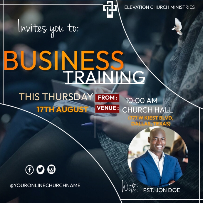 Business training (6) Template | PosterMyWall