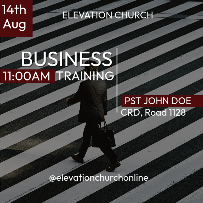 Copy of BUSINESS TRAINING | PosterMyWall