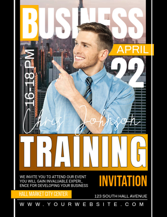 business-training Template | PosterMyWall