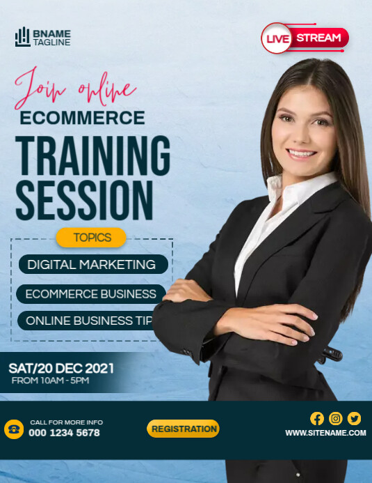 Copy of Business Training | PosterMyWall