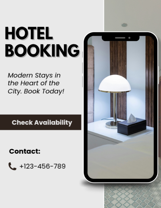 Business Traveler Hotel Ad Templat | PosterMyWall