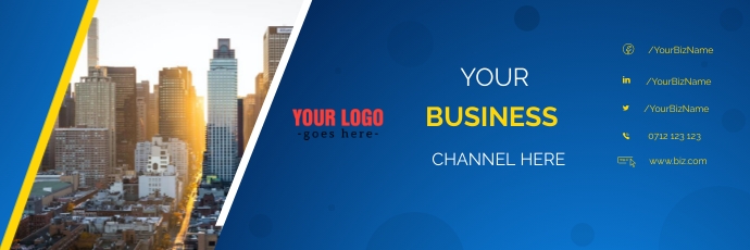Business Twitter cover Design Template | PosterMyWall