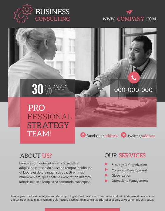 Copy of BUSINESS WALLBOARD | PosterMyWall