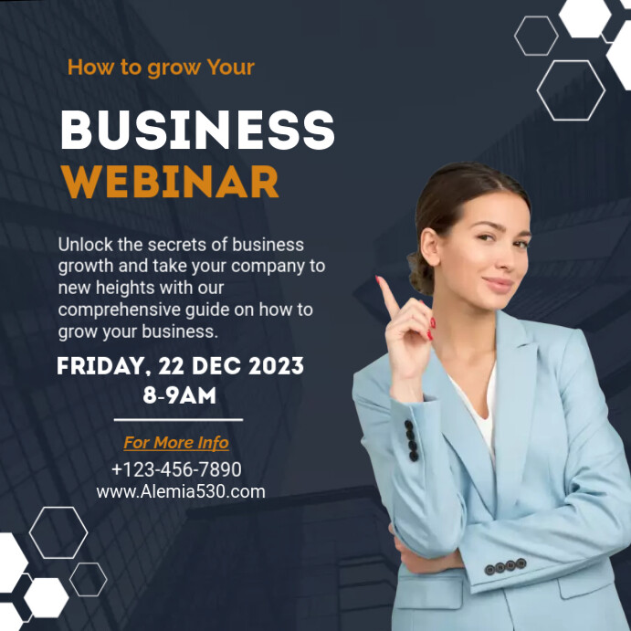 Copy of Business Webinar | PosterMyWall
