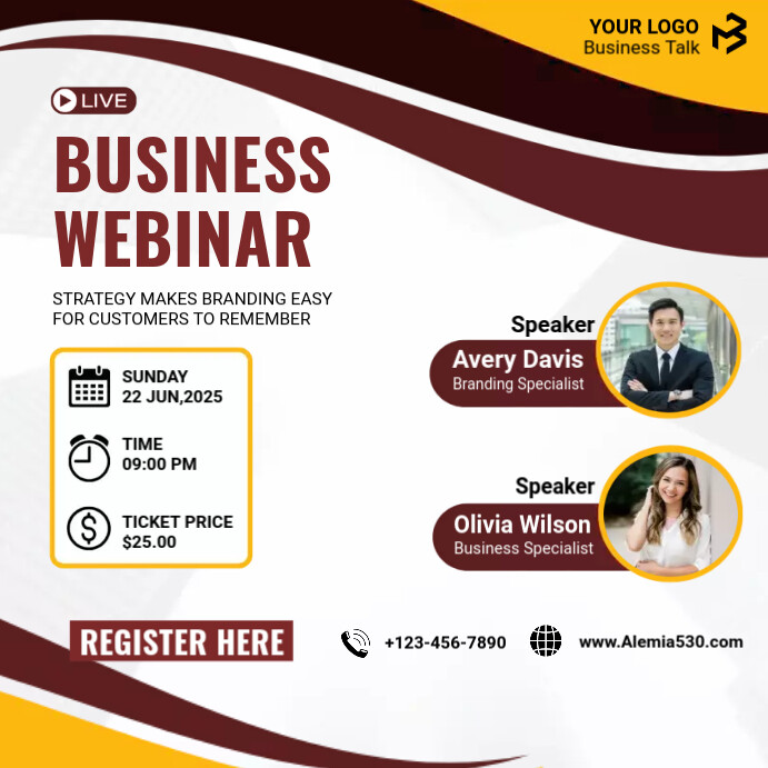 Copy of Business Webinar | PosterMyWall