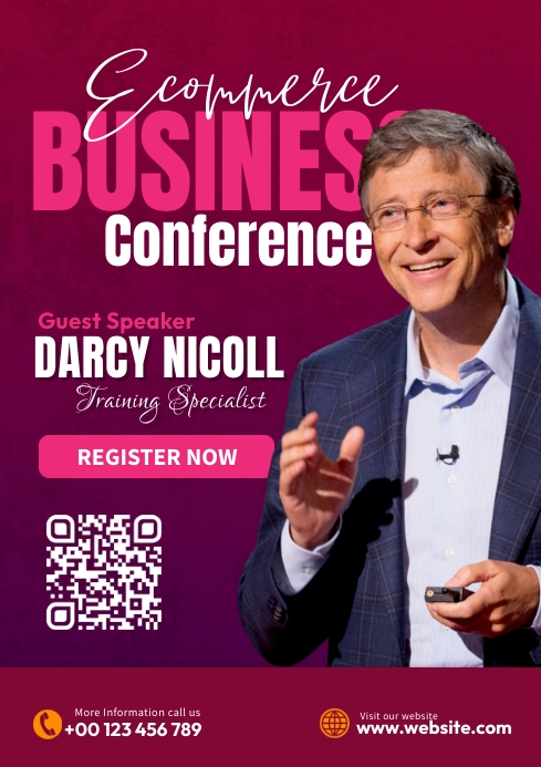 Business Webinar Template | PosterMyWall