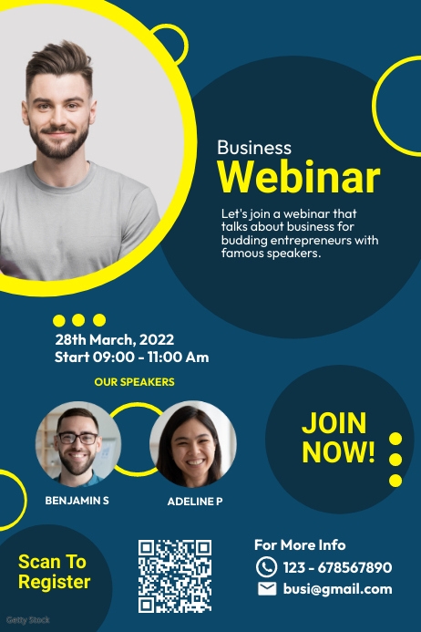 Copy of Business Webinar | PosterMyWall