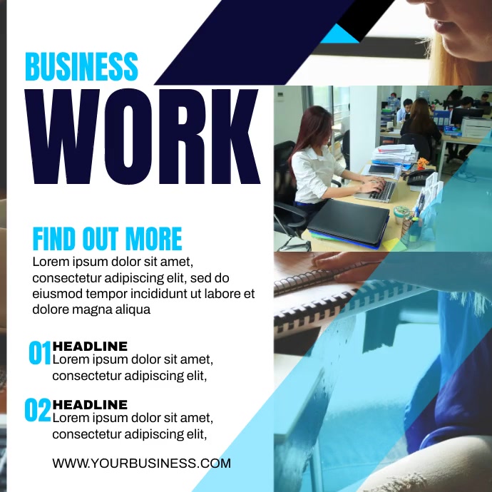 business work Template | PosterMyWall