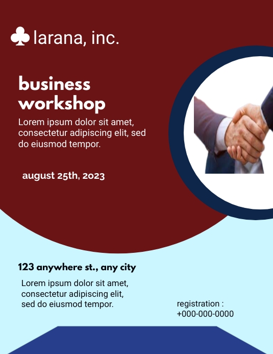 business workshop flyer Template | PosterMyWall