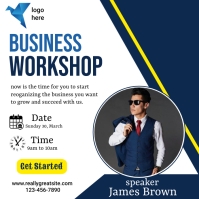 Business workshop Instagram post Template | PosterMyWall