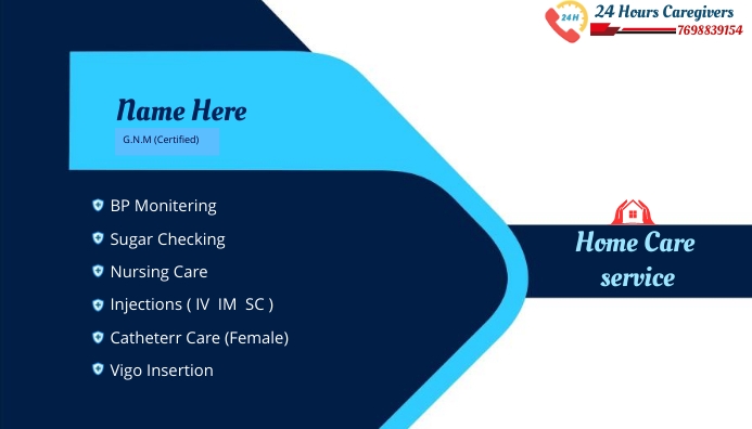Bussiness Card For Home Care Service Template | PosterMyWall