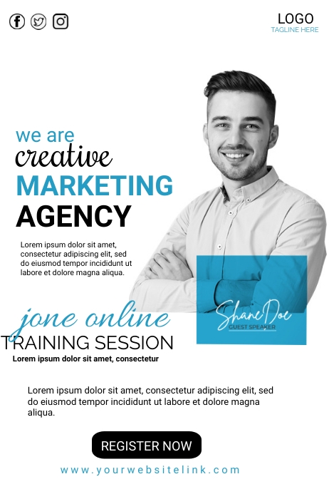 BUSSINESS CONFERANCE BANNER TEMPLATE | PosterMyWall