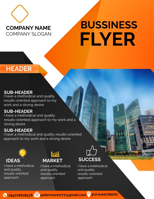 bussiness flyer/ poster Template | PosterMyWall