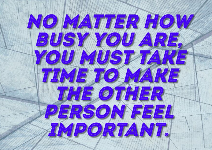BUSY AND IMPORTANT QUOTE TEMPLATE | PosterMyWall