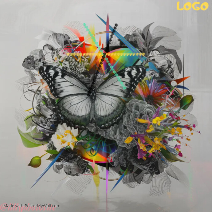 Copy of Butterflies Artwork Design Template | PosterMyWall