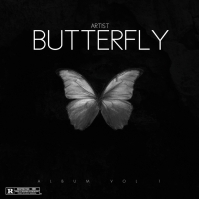 Butterfly Album Cover Cover Template | PosterMyWall