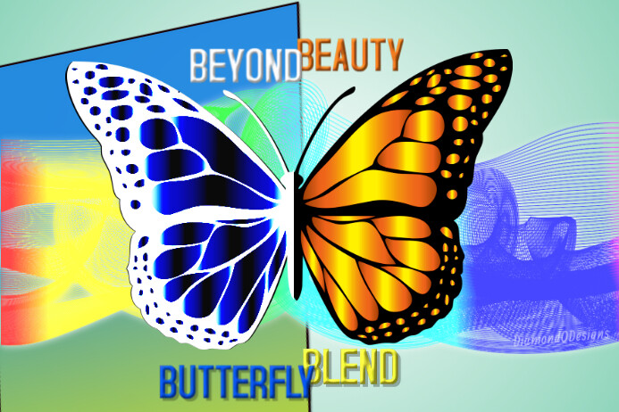 Plantilla de Butterfly Beauty Artistic Poster | PosterMyWall