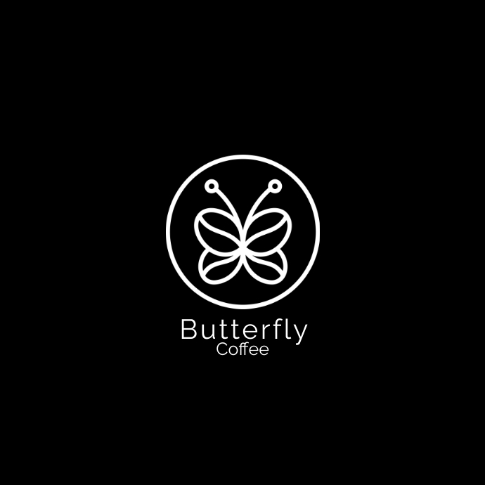 Butterfly Coffee Template | PosterMyWall