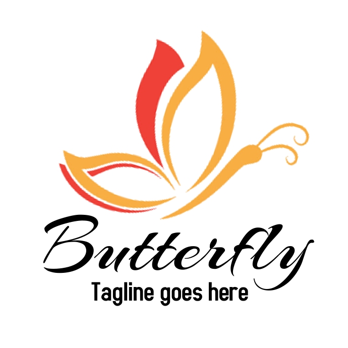 butterfly logo, Butterfly beauty logo (1) Template | PosterMyWall