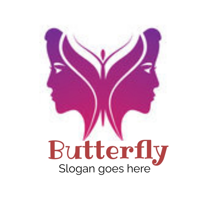 Butterfly logo, butterfly beauty logo Template | PosterMyWall