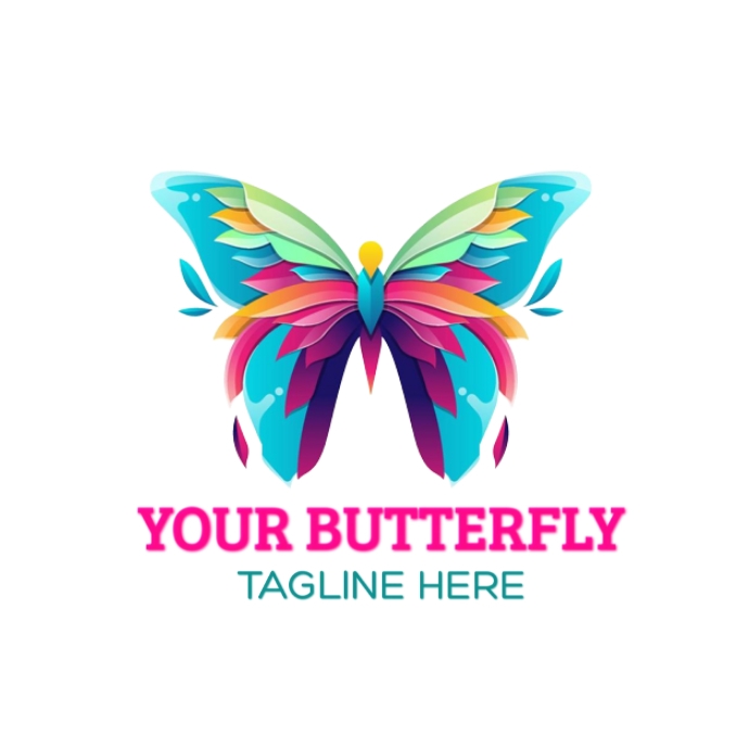 Butterfly logo Template | PosterMyWall