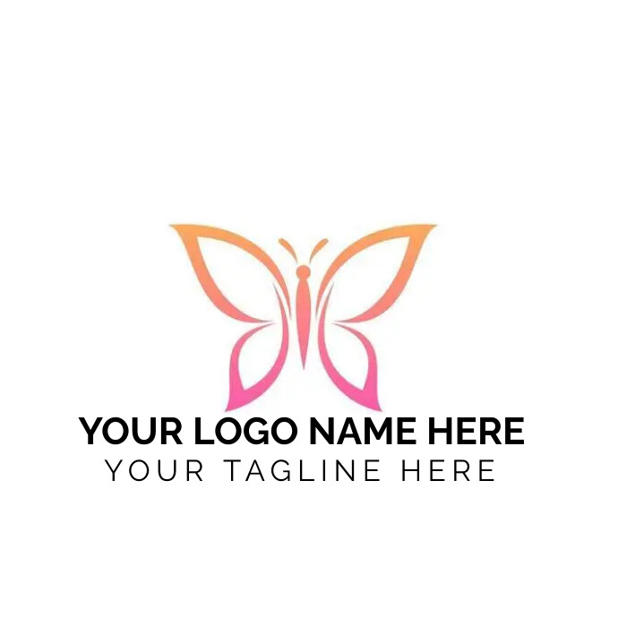 butterfly logo Template | PosterMyWall