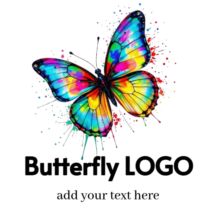 Butterfly LOGO Template | PosterMyWall