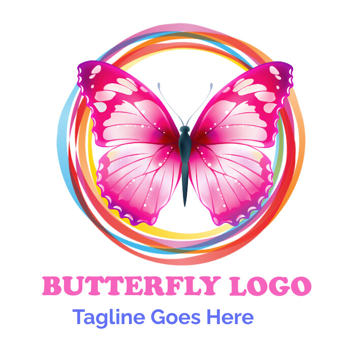 Copy of Butterfly logo Instagram Post | PosterMyWall