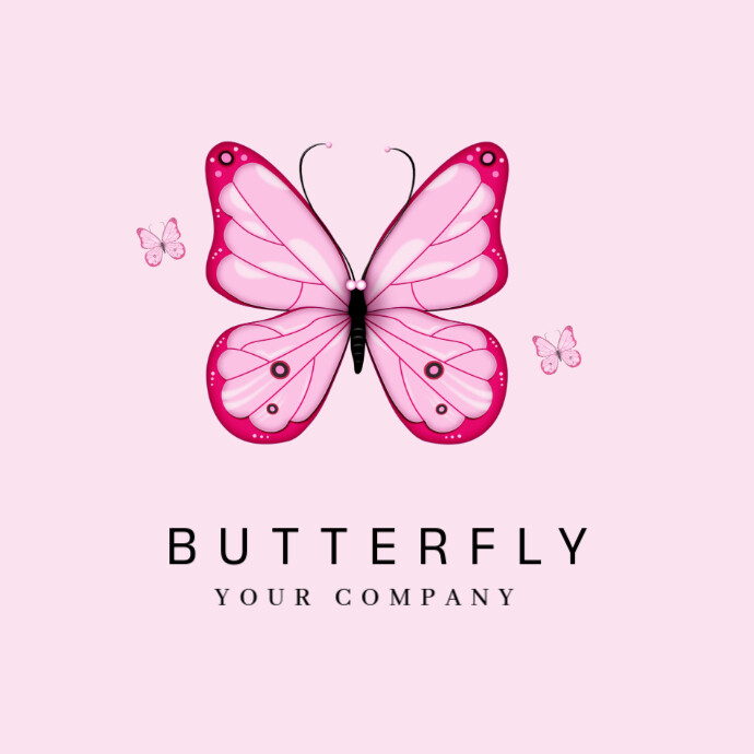 Plantilla de BUTTERFLY LOGO TEMPLATE | PosterMyWall