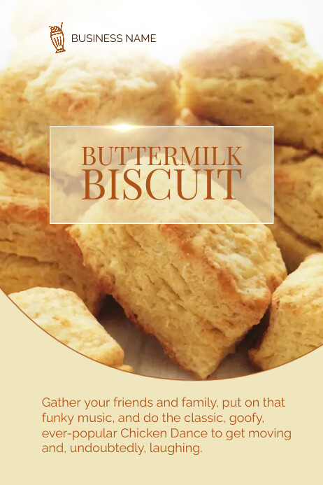 Buttermilk Biscuit Day Poster Template | PosterMyWall