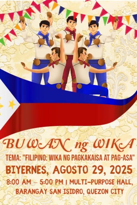 Copy of Buwan ng Wika Celebration | PosterMyWall