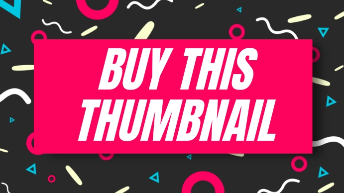 Buy this thumbnail template | PosterMyWall