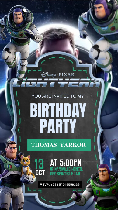 Buzz Lightyear Template