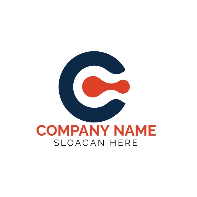 Modèle C Logo de L'entreprise / Brochure de Conception de Logo ...