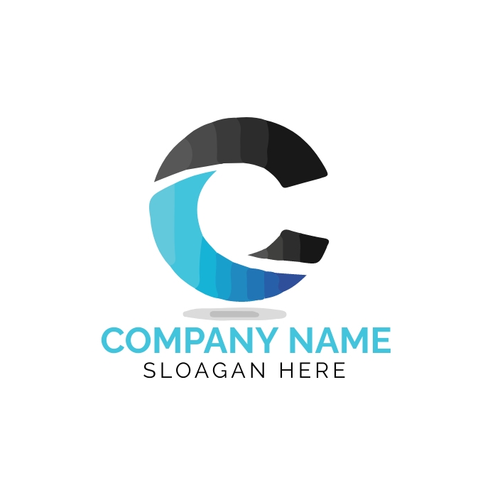 C company logo/ logo design Template | PosterMyWall