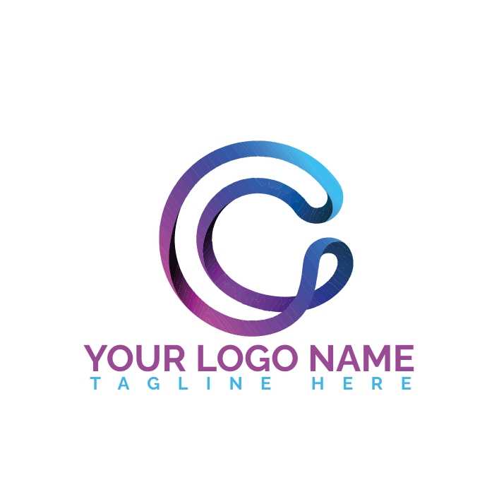 C company logo/ logo design Template | PosterMyWall