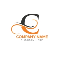 C company logo/ logo design Template | PosterMyWall