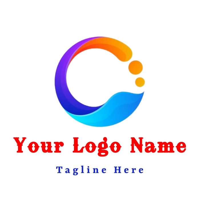 C letter type logo design Template | PosterMyWall