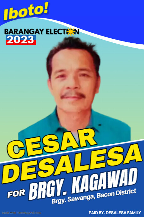 Barangay Poster Layout | PosterMyWall