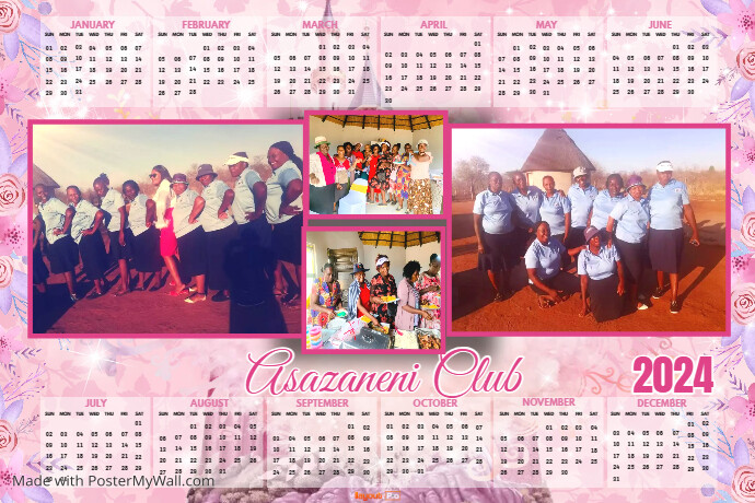 Cute Photo Calendar 2024 | PosterMyWall