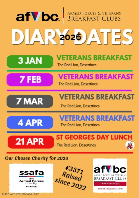 Copy of Diary Dates | PosterMyWall