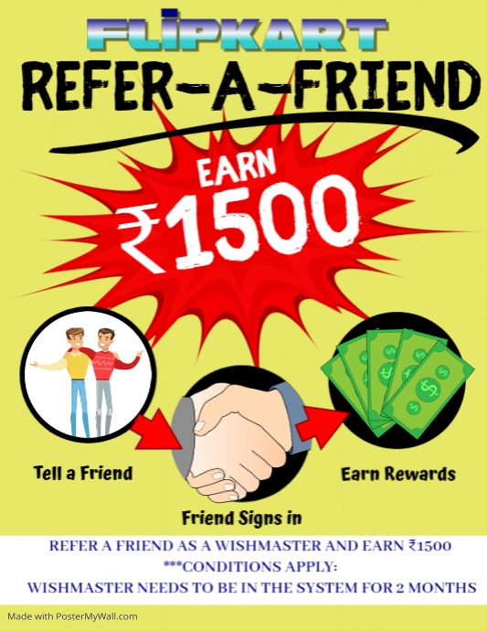 Refer-A-Friend | PosterMyWall