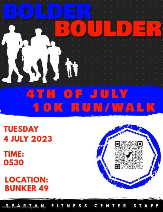 2023 BnB Run/ Walk Flyer | PosterMyWall