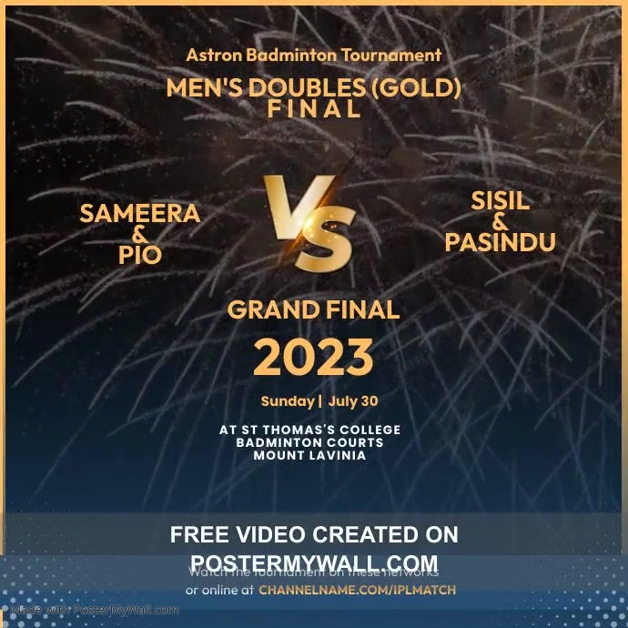 Copy of IPL Grand Final 2023 Post Template (2) | PosterMyWall