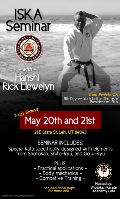 ISKA Seminar - Poster 1 | PosterMyWall