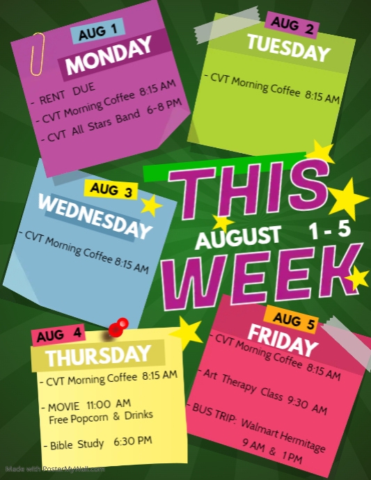 Copy of Copy of Copy of Spirit Week | PosterMyWall