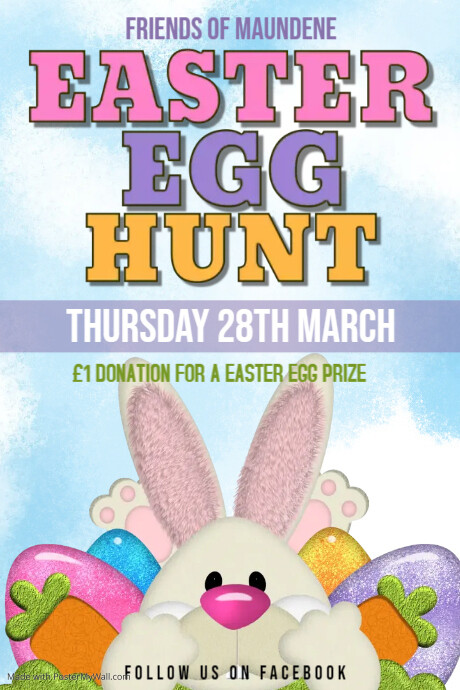 Copy of Easter Egg Hunt Poster | PosterMyWall