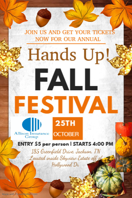 fall fest flyer | PosterMyWall