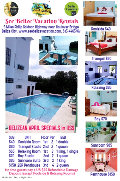 Copy of See Belize April flyer | PosterMyWall