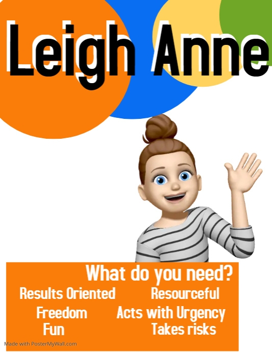 Leigh Anne | PosterMyWall